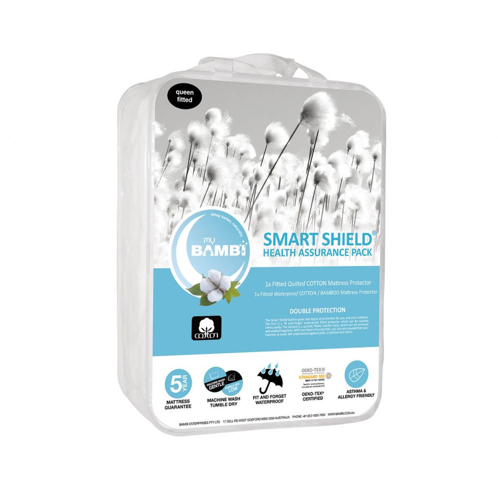 Cotton Mattress Protector – Health Assurance Pack - Bambi